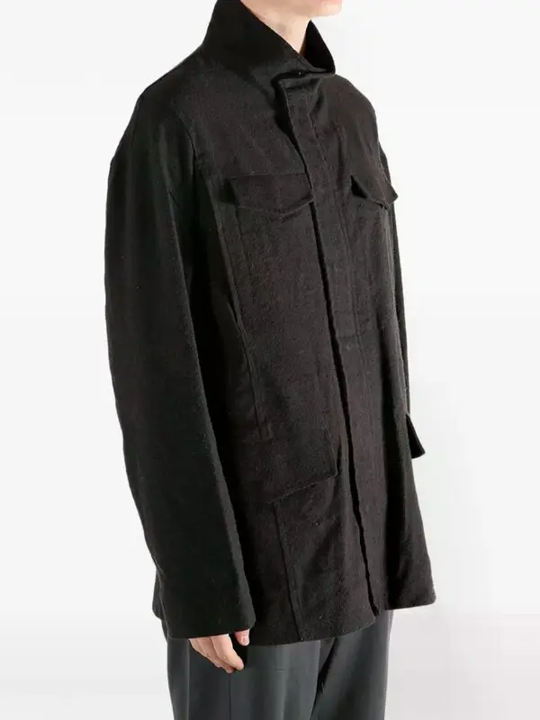 OMAR AFRIDI High-neck Multi-pocket Jacket