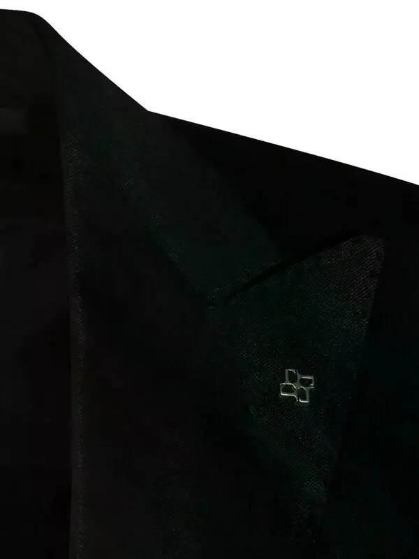Tagliatore Button Blazer - Black