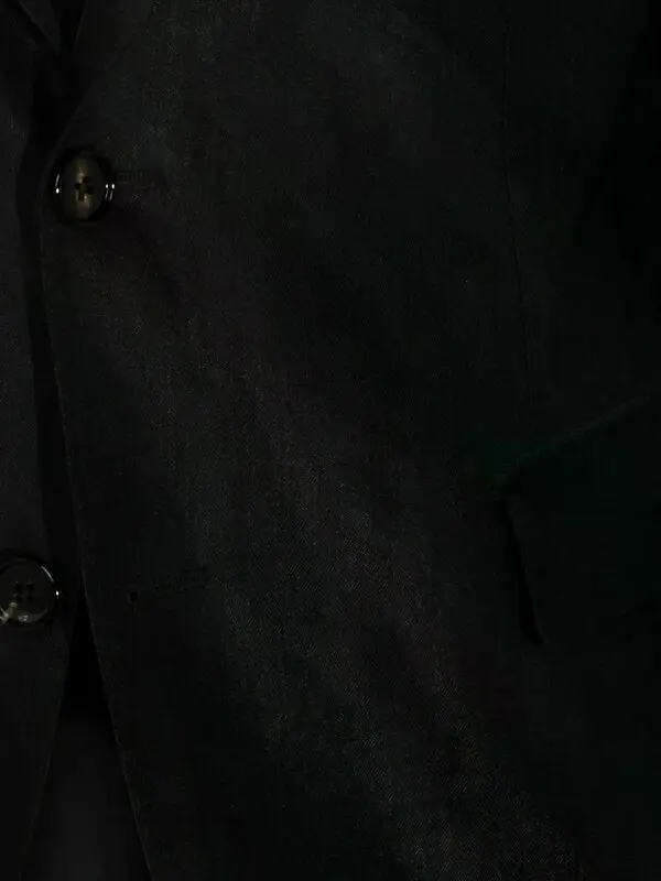 Tagliatore Button Blazer - Black