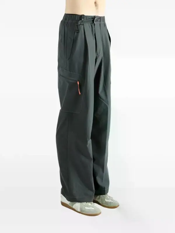 AND WANDER Belted Cargo Pants - Grey