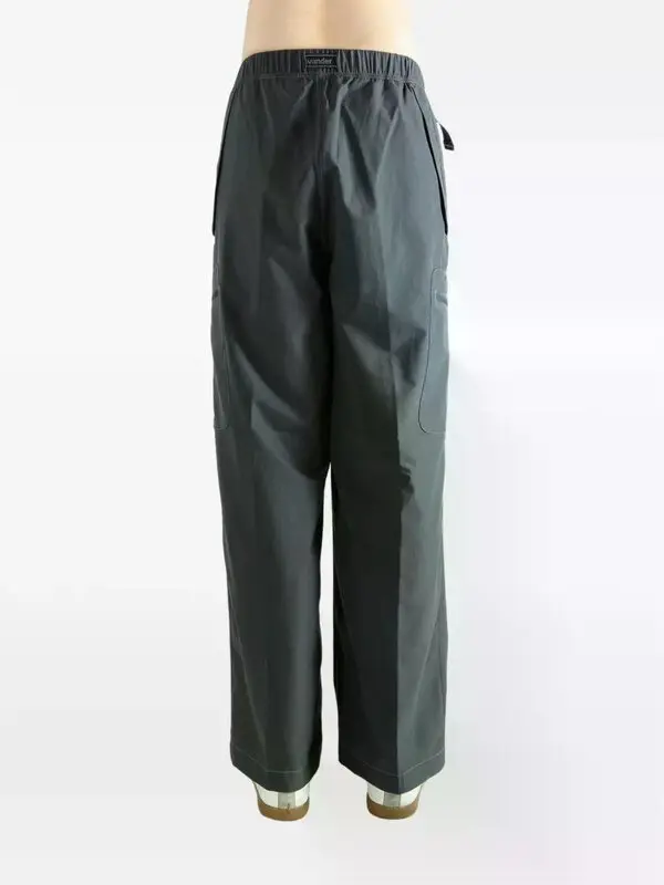 AND WANDER Belted Cargo Pants - Grey