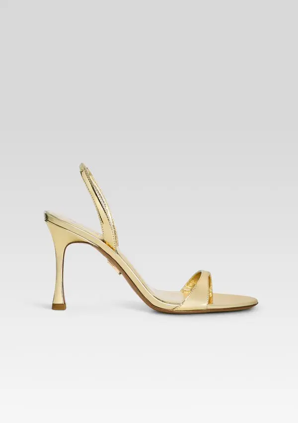 Retrofete Fortune Slingback Sandal - Light Gold