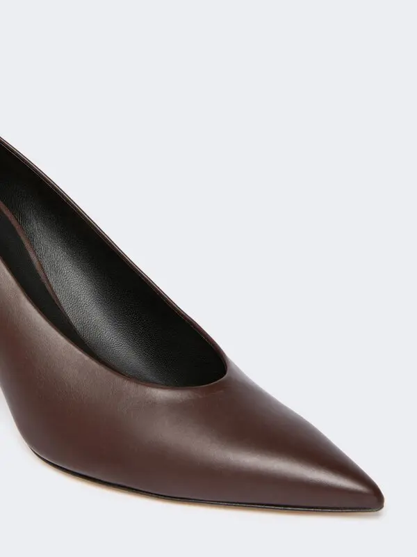 Max Mara Patent Leather Court Shoes