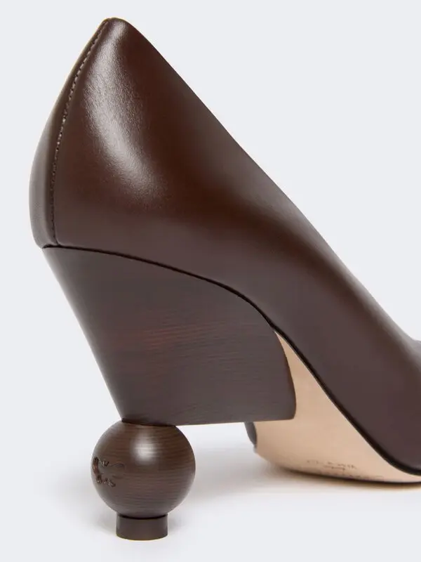 Max Mara Patent Leather Court Shoes
