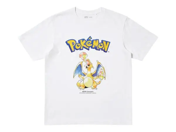 Uniqlo X Pokémon Ut Graphic 482756 T-shirt - White