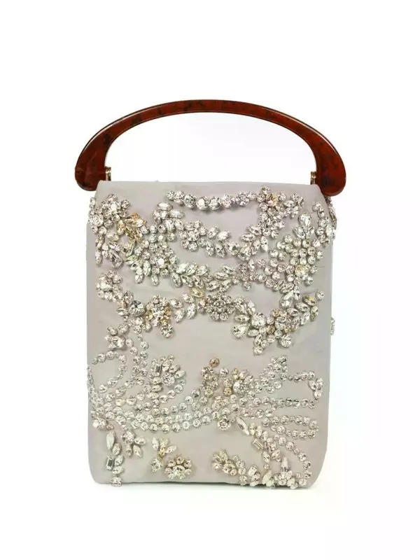 Dries Van Noten Embellished Tote Bag - Grey