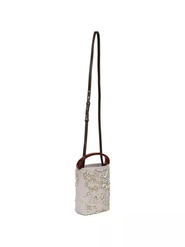 Dries Van Noten Embellished Tote Bag - Grey