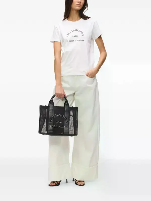 Karl Lagerfeld Rue St-guillaume Mesh Tote