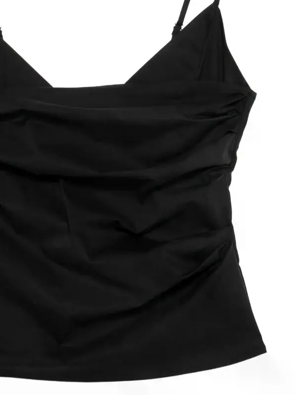 Patrizia Pepe V-neck Draped Top