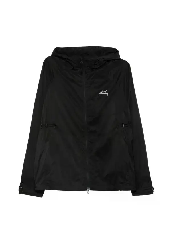 A-COLD-WALL* Logo-print Drawstring Hooded Jacket