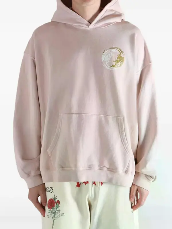 D-R-G-N Dragon-print Hoodie - Pink