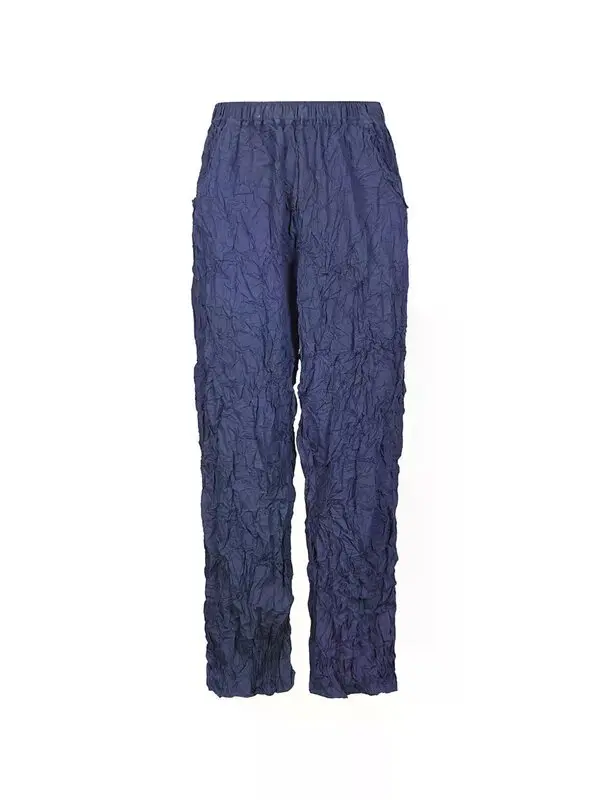GONGDID DESIGN Crinkled Effect Trousers