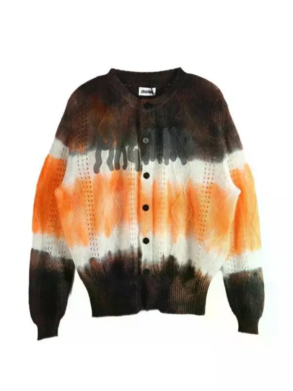 MAGLIANO Tie-dye Cardigan - Brown