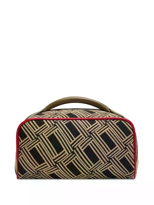 LANCEL Monogram Jacquard Toilet Pouch