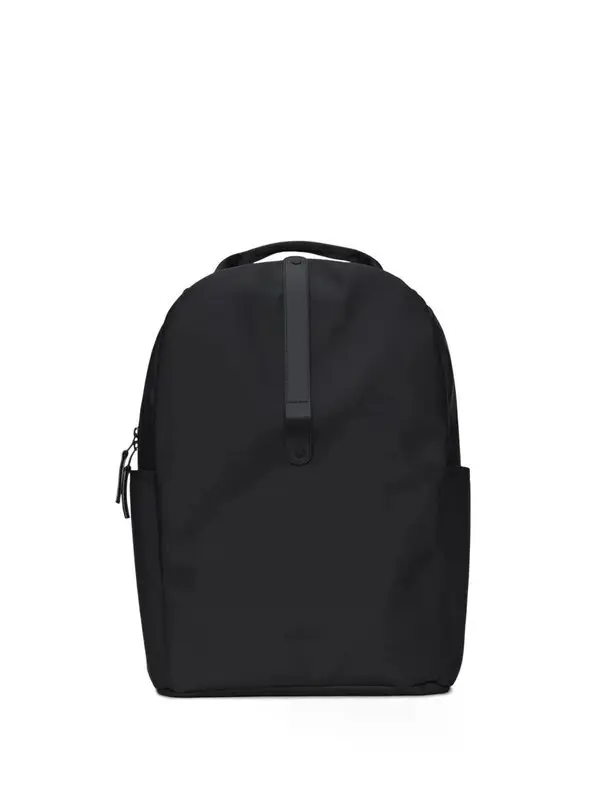 Rains Backpack With Matte Finish - Black
