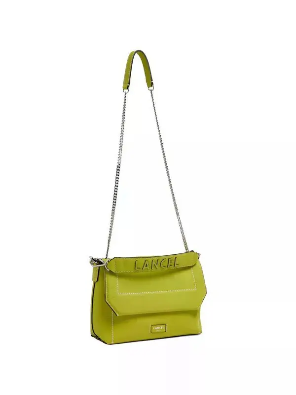 LANCEL Ninon Soft Leather Shoulder Bag - Green