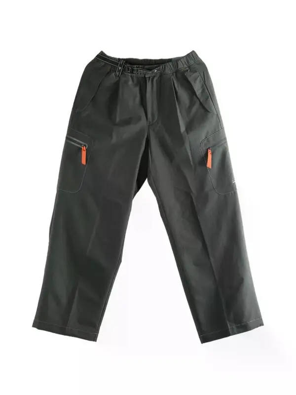 AND WANDER Belted Cargo Pants - Grey