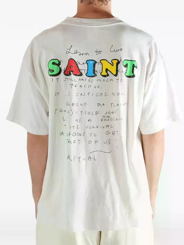 SAINT MXXXXXX Graphic-print T-shirt