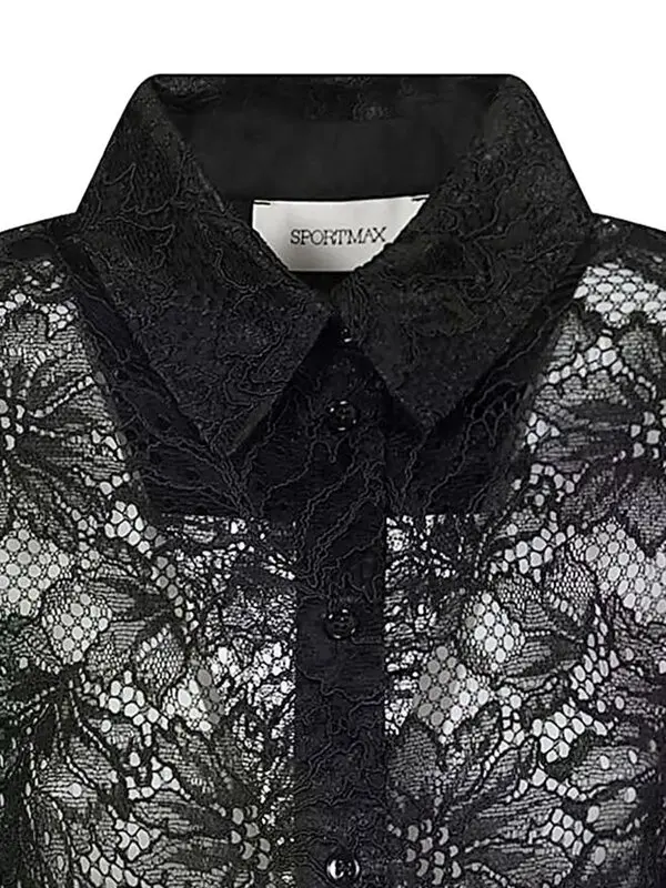 Sportmax Floral Lace Shirt
