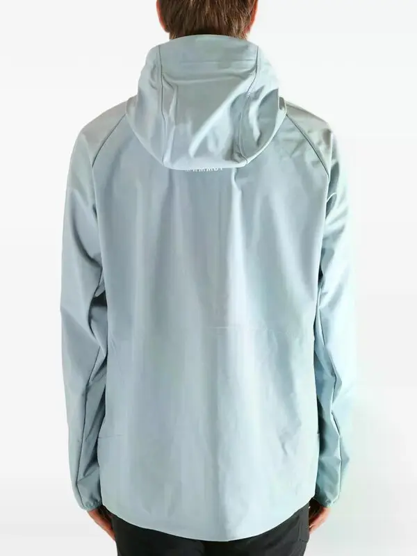MAMMUT Hooded Raglan-sleeve Jacket With Logo Print