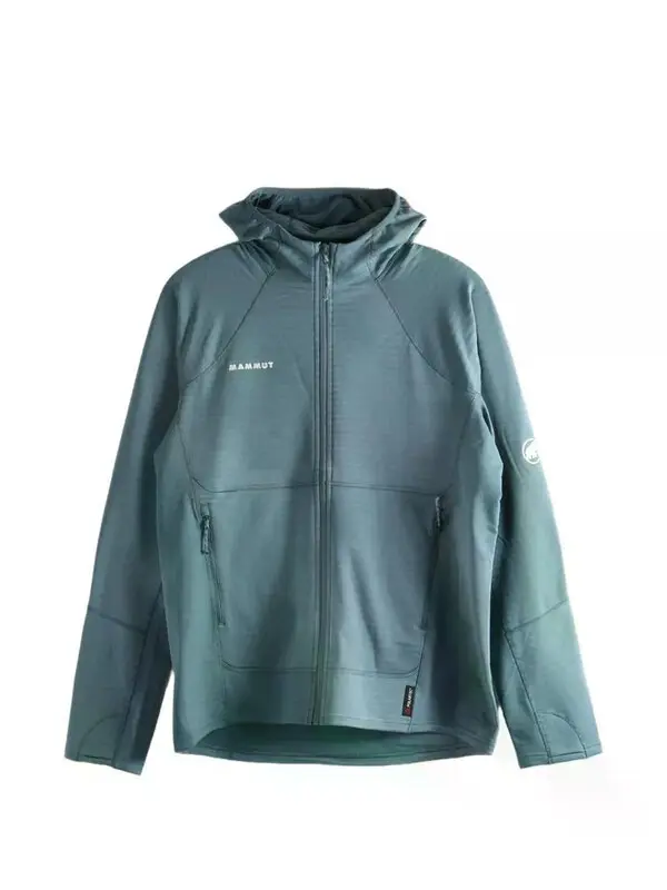 MAMMUT Waffle-knit Hooded Jacket