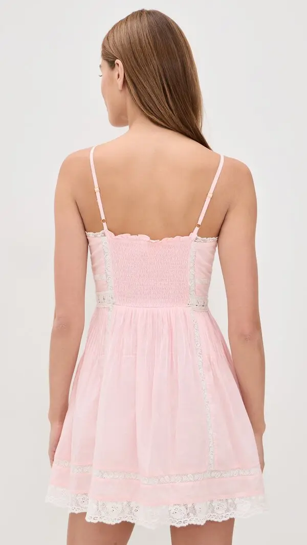 LoveShackFancy Zirelle Mini Dress