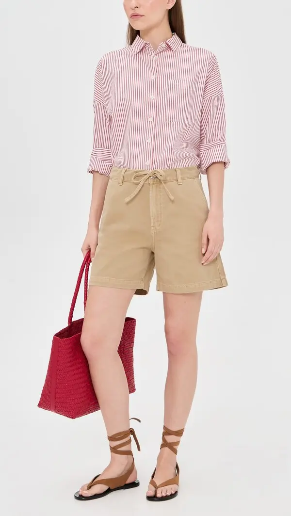 Madewell Drawstring Denim Shorts