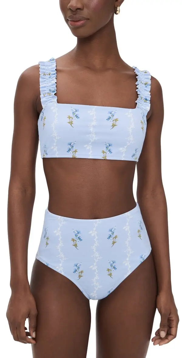 Hill House Home The Teagan Bikini Set - Bluebell Waltz