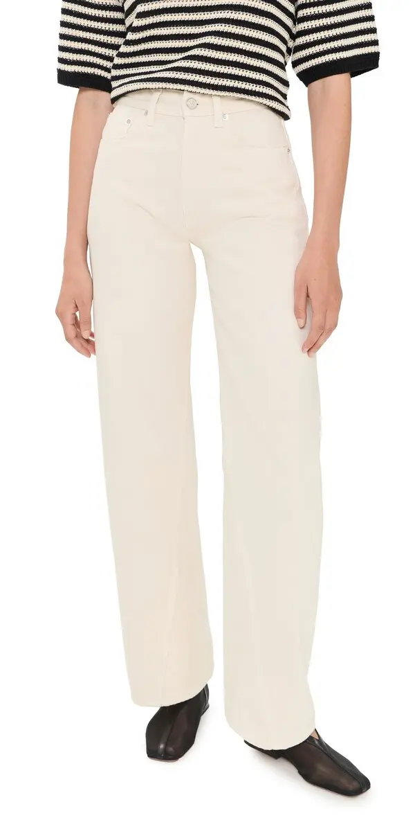 ANINE BING Brie Jeans - Cream