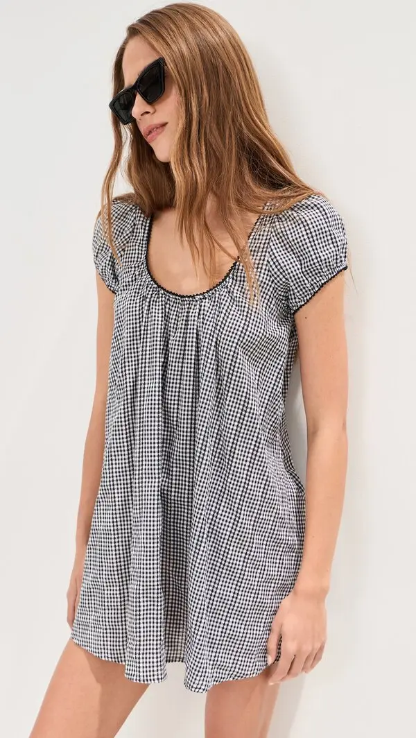 LE BOP Babydoll Mini Dress