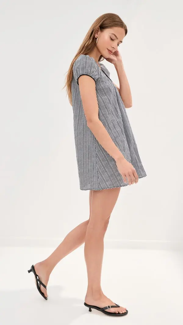 LE BOP Babydoll Mini Dress