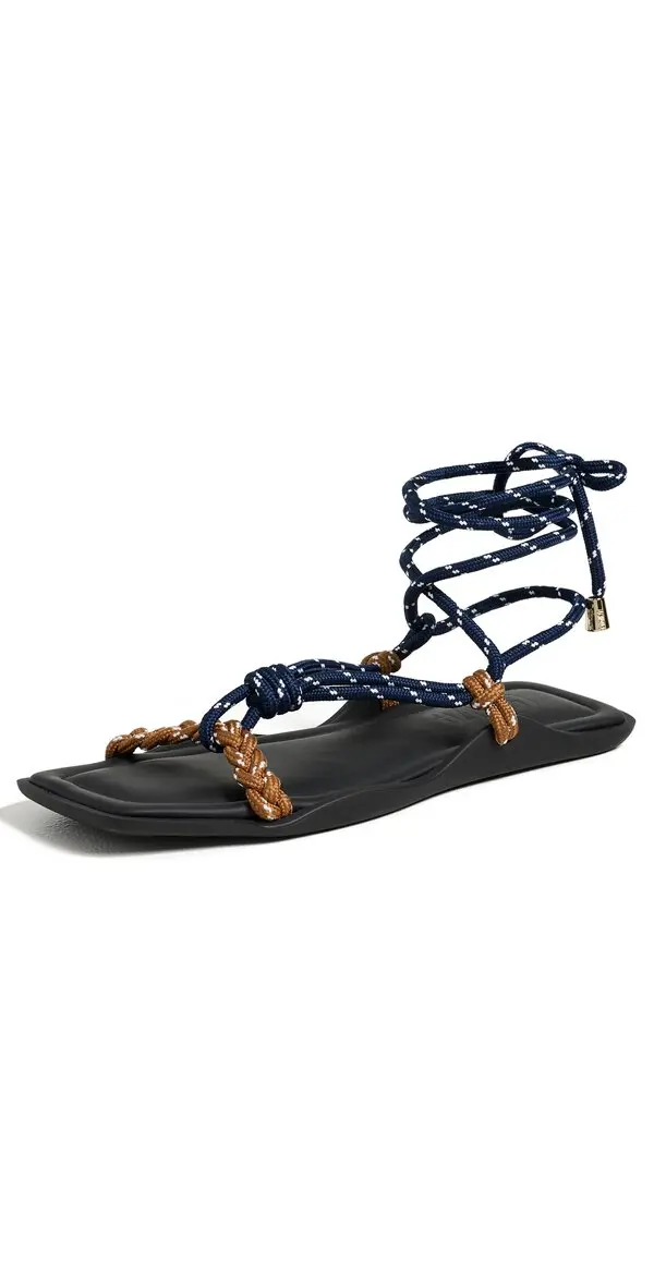 Flowze Flo Square Twin Sandals - Blue/hazelnut