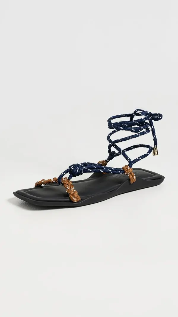Flowze Flo Square Twin Sandals - Blue/hazelnut