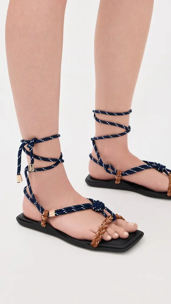 Flowze Flo Square Twin Sandals - Blue/hazelnut