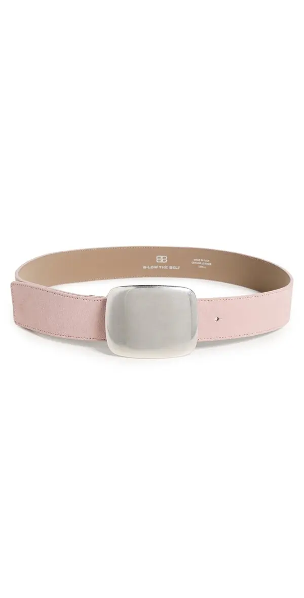 B-low The Belt Leighton Suede Belt - Dusty Rose Silver