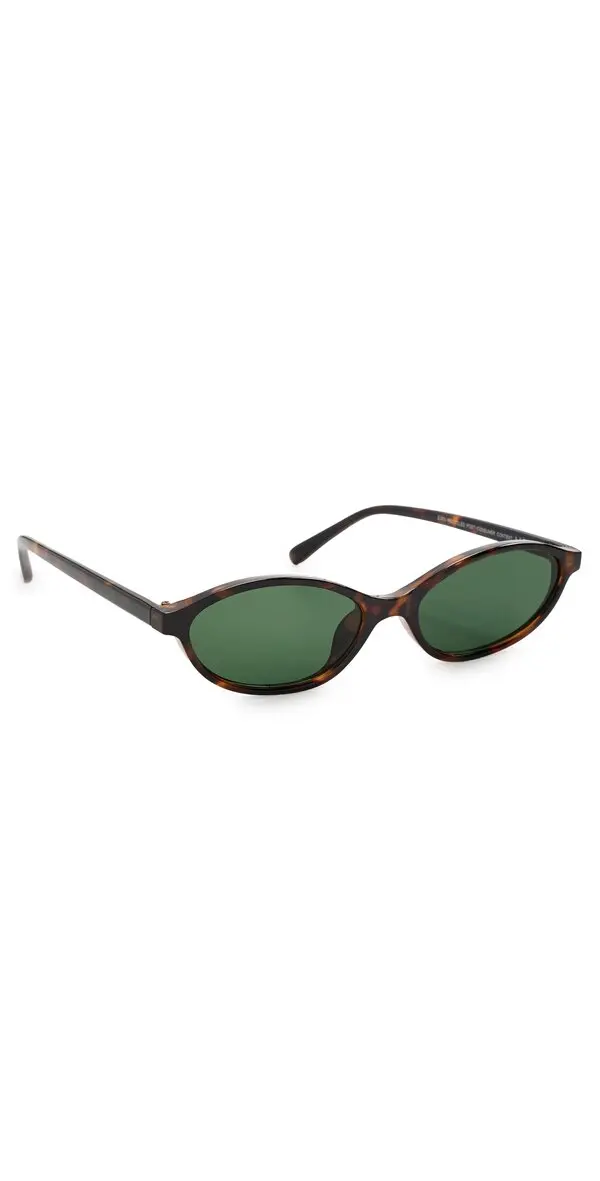 AIRE Earthshine Oval Sunglasses - Dark Tort