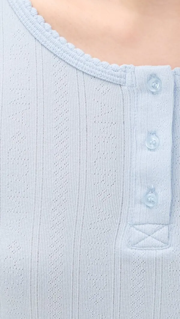 Honeydew Intimates Blissful Long Henley Pajama Set