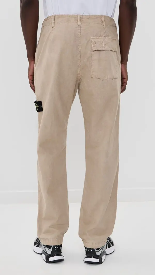 Stone Island Garment Dyed Trousers