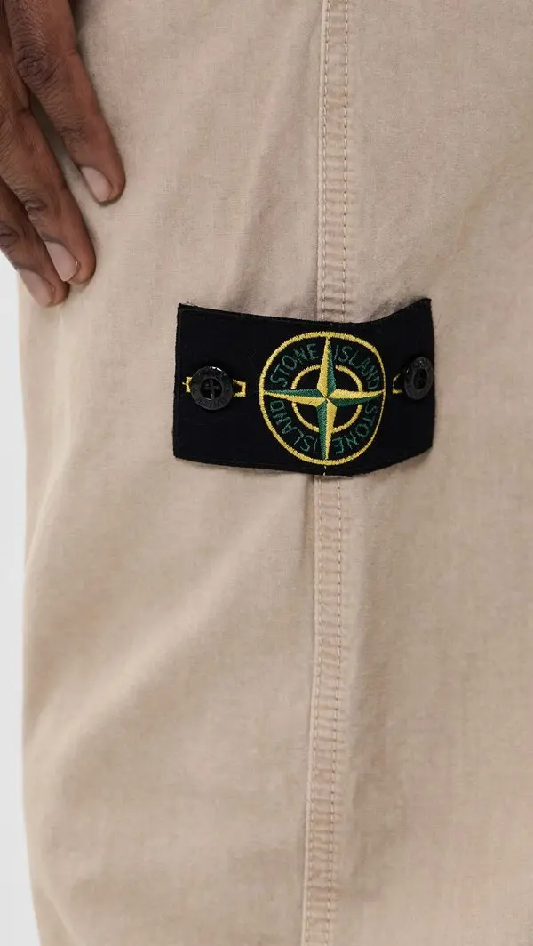 Stone Island Garment Dyed Trousers