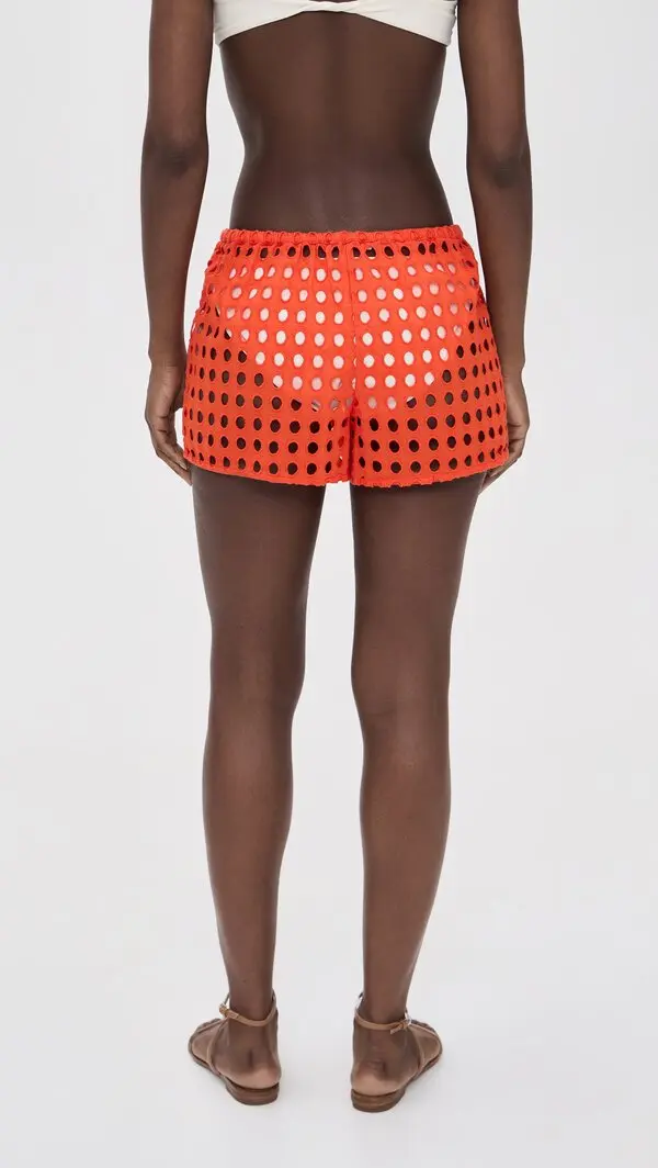 Solid & Striped The Remi Shorts - Habanero