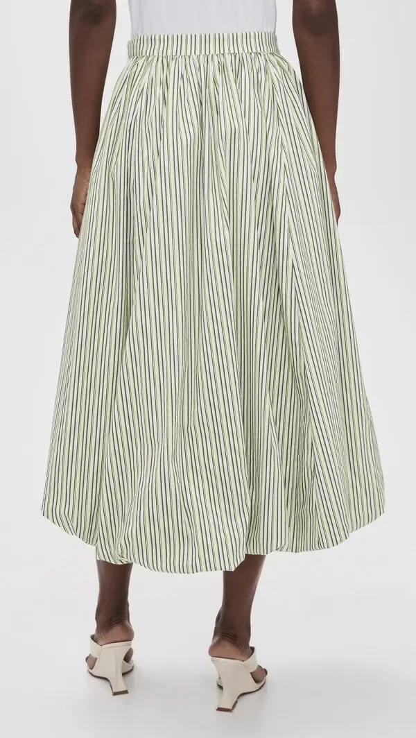 Cinq À Sept Striped Cellah Bubble Skirt