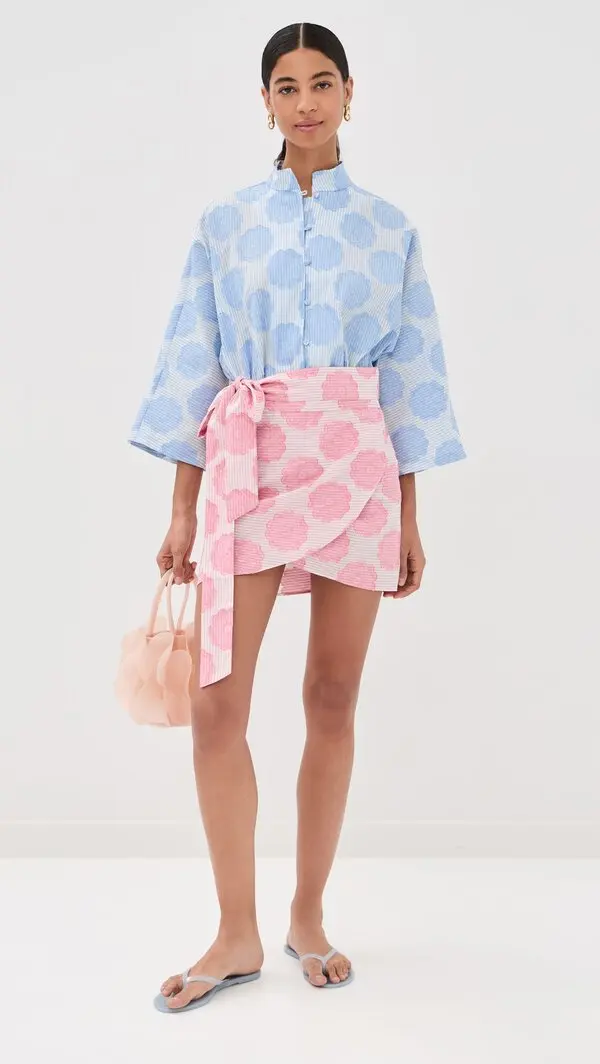 La Vie Style House Mod Flower Everyday Shirt