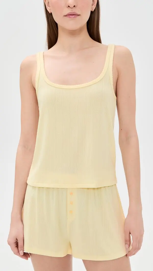 Honeydew Intimates Blissful Tank Shortie Pajama Set - Rays