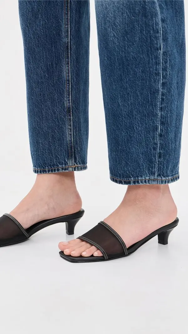 Kaanas Amine Kitten Heel Sandals