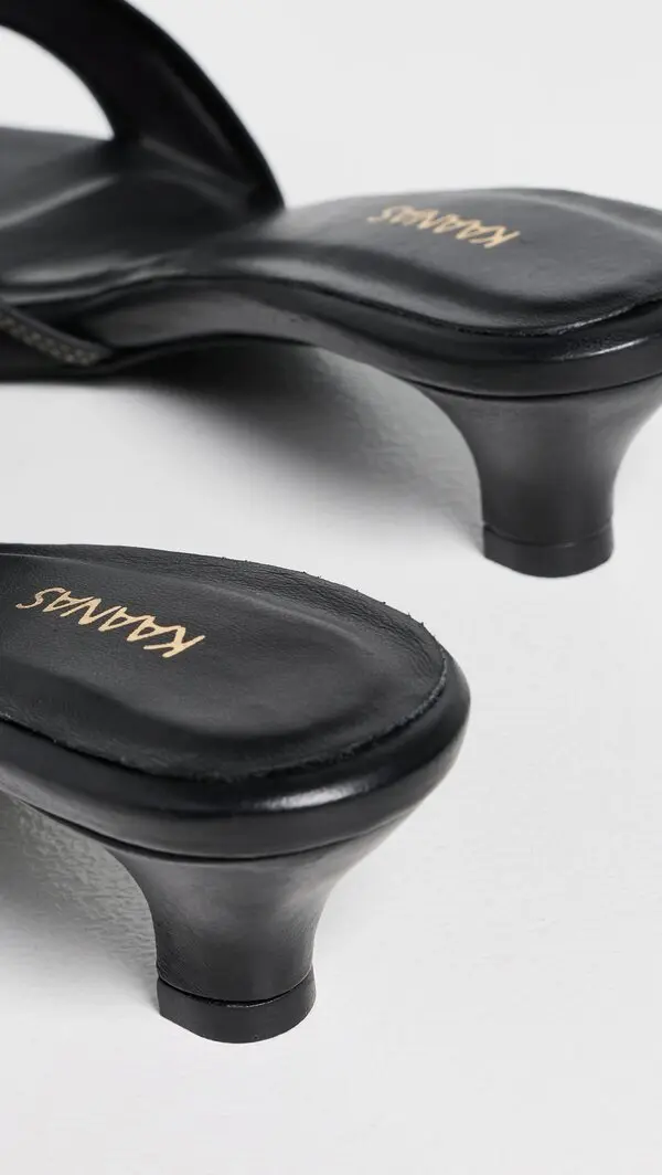 Kaanas Amine Kitten Heel Sandals