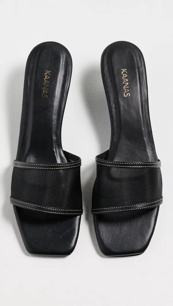 Kaanas Amine Kitten Heel Sandals
