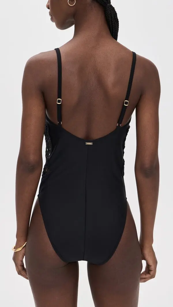 L'Agence Remi Crochet One-piece Swimsuit
