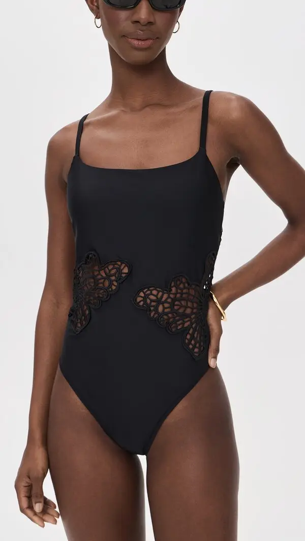 L'Agence Remi Crochet One-piece Swimsuit
