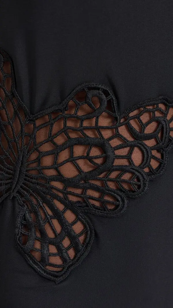 L'Agence Remi Crochet One-piece Swimsuit