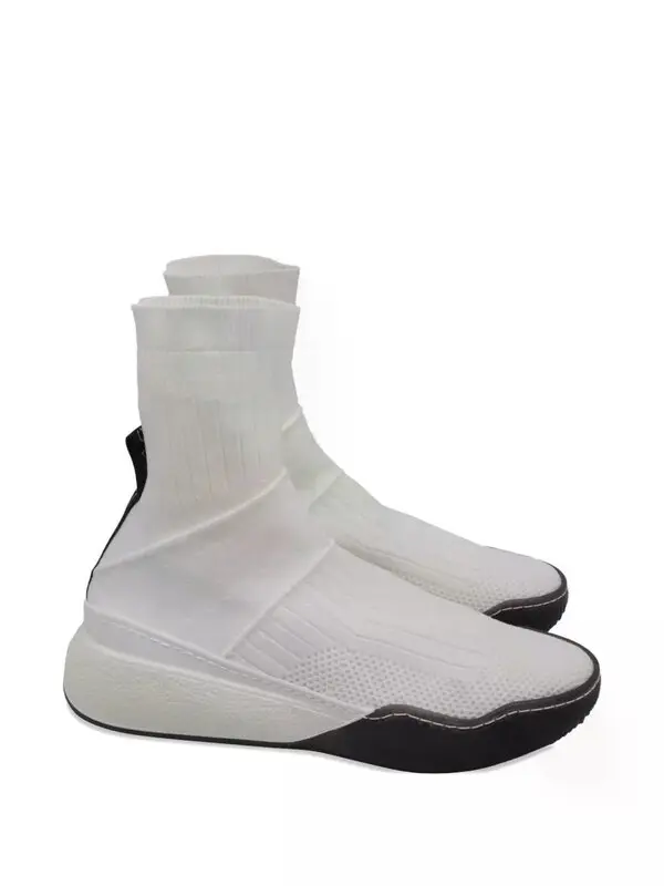 Stella McCartney Loop Sock Sneakers - White